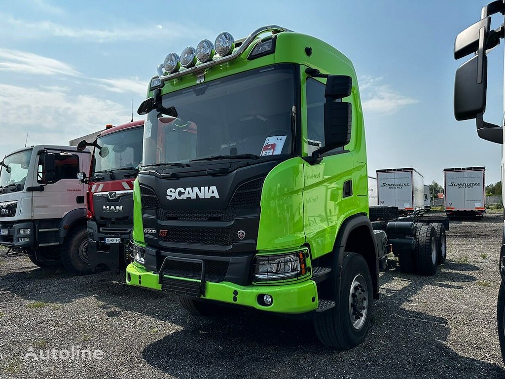 Novi Scania G500 XT 6x6 kamion šasija