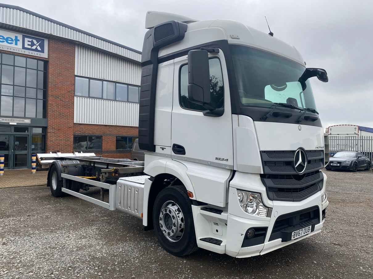 Mercedes-Benz ACTROS 1824 - BV67 OUB kamion šasija