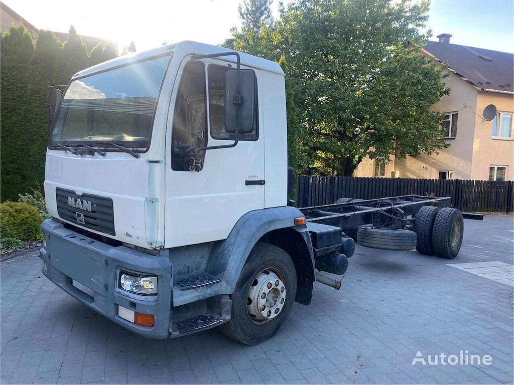 MAN LE 15.285 / KRÓTKI / RESOR / DMC 15.000kg / tgm / tgl kamion šasija