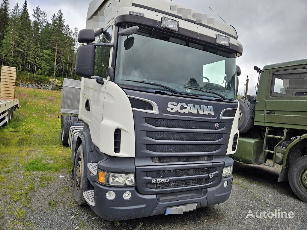 Scania R560 *6x2 *WHEELBASE = 5.10m *EURO 5 kamion šasija