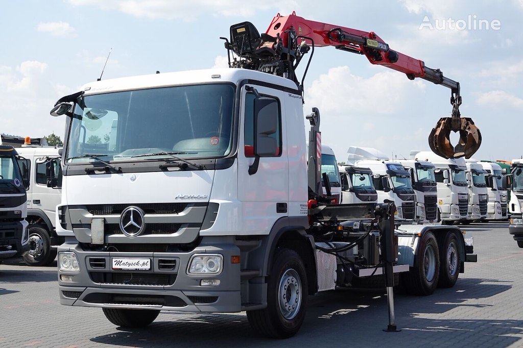 Mercedes-Benz ACTROS 2548 kamion rol kiper