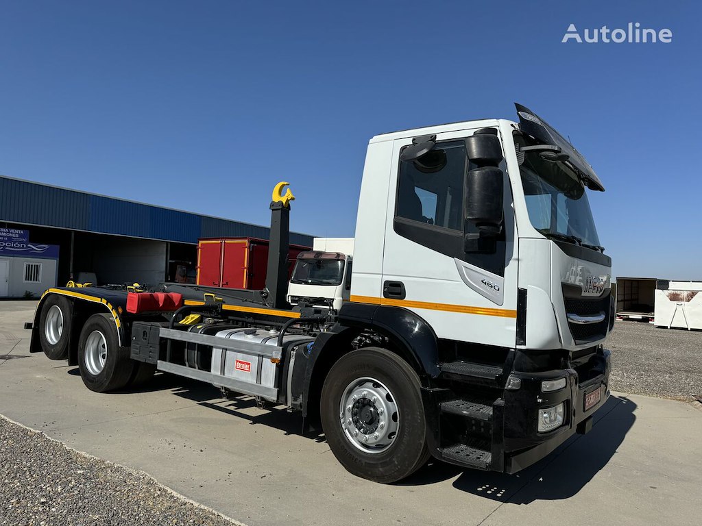 IVECO 460. gancho 20 ton. 6x2. euro 6 kamion rol kiper