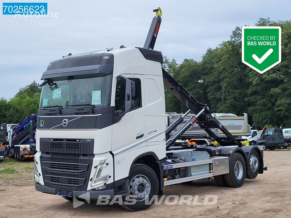 Novi Volvo FH 500 6X2 HIAB Multilift 21T Lift+Lenkachse LED VEB+ Euro 6 kamion rol kiper