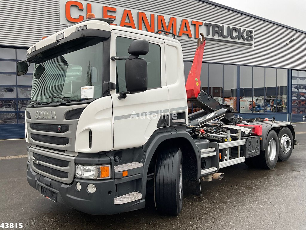 Scania P 410 Euro 6 Retarder Haakarmsysteem kamion rol kiper