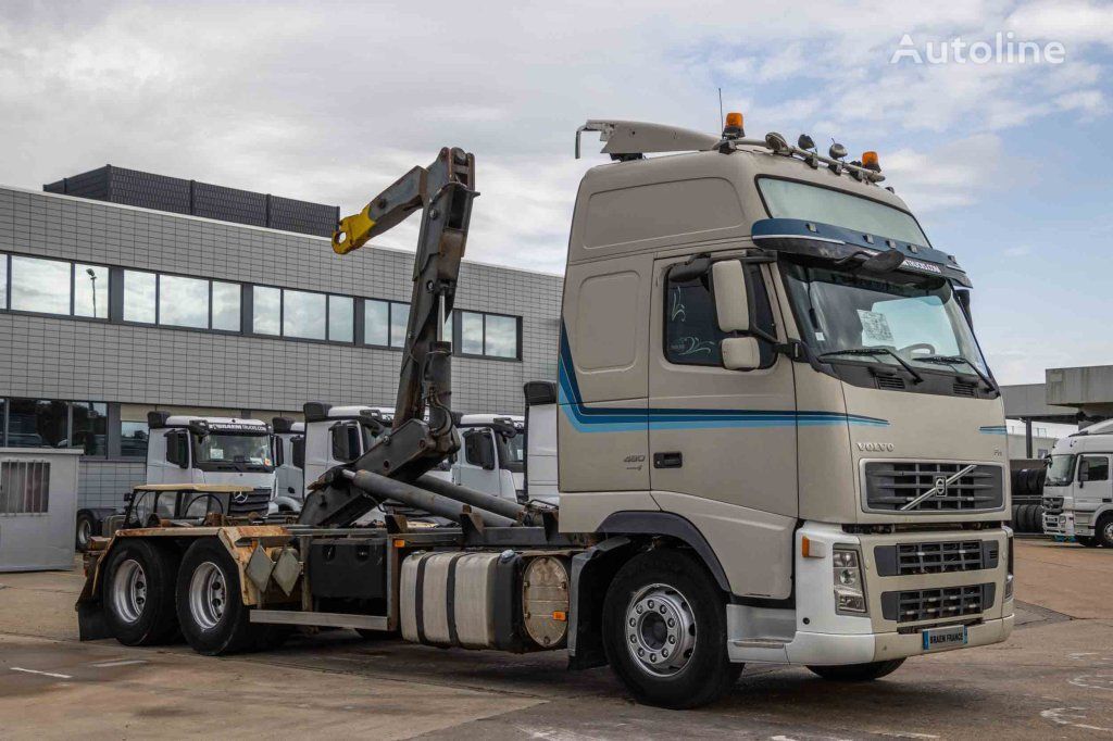 Volvo FH 480 6x2 Emelőhorgos kamion rol kiper