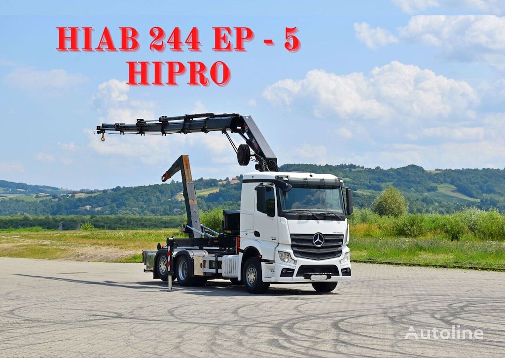 Mercedes-Benz Actros 2545 kamion rol kiper