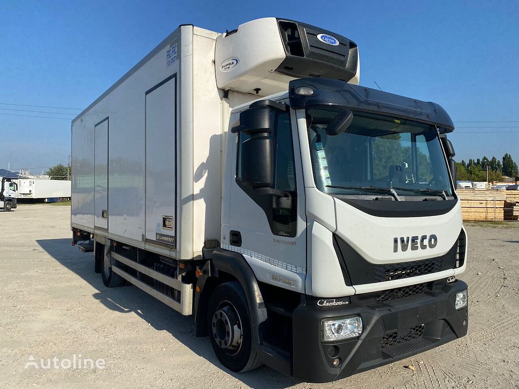 IVECO Eurocargo 120 E 22 Carrier Supra 750 frigo + LBW DHollandia 750 kamion hladnjača