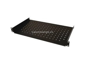 Mirsan polica fiksna 600mm rack kačenje na 4 tačke 191U crna MR.SBR60.01