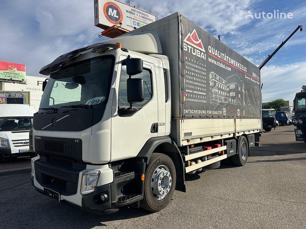 Volvo FE 320 kamion sa klizna zavesa cerada