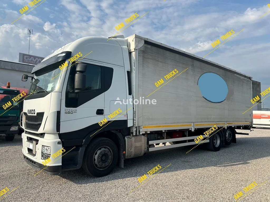 IVECO Stralis 480 260SY48 Pritsche + Plane 6x2 EU6 INTARDER kamion sa klizna zavesa cerada