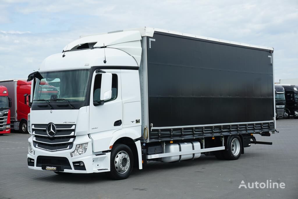 Mercedes-Benz ACTROS / 1830 ACC / E 6 / FIRANKA / 19 PALET / ŁAD. 8592 KG kamion sa klizna zavesa cerada