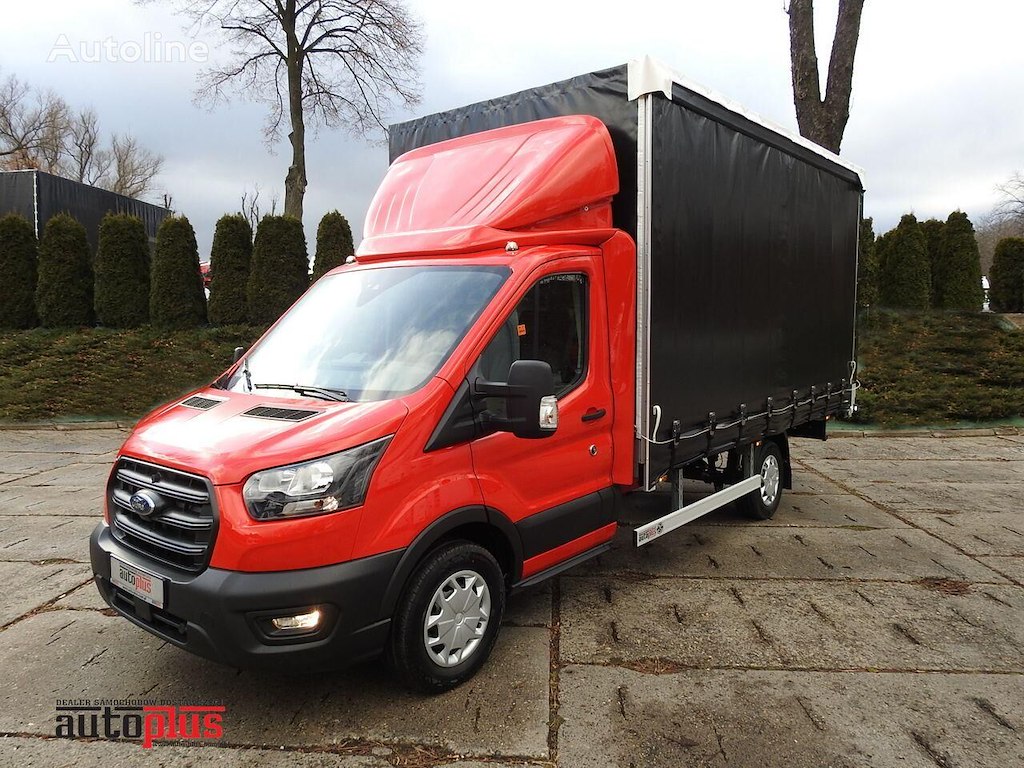 Novi Ford TRANSIT NOWY PLANDEKA 9 PALET KLIMATYZACJA TEMPOMAT ASO GWARANCJ kamion s ceradom < 3.5t