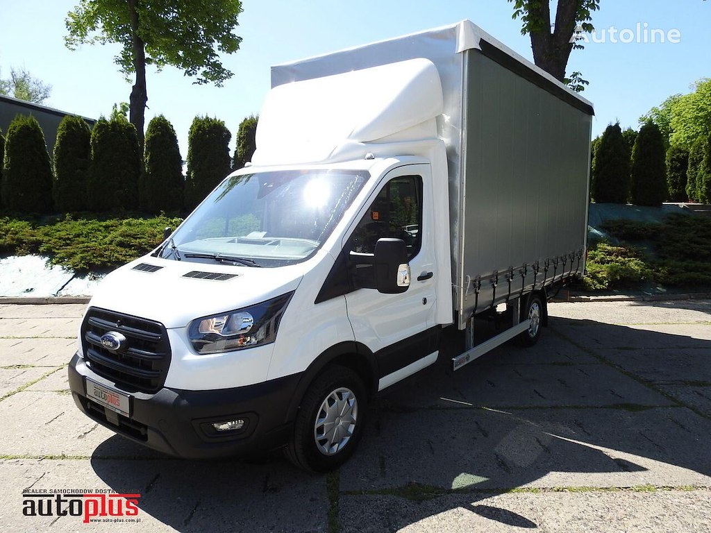 Novi Ford TRANSIT NOWY PLANDEKA WINDA 8 PALET KLIMATYZACJA TEMPOMAT ASO GW kamion s ceradom < 3.5t