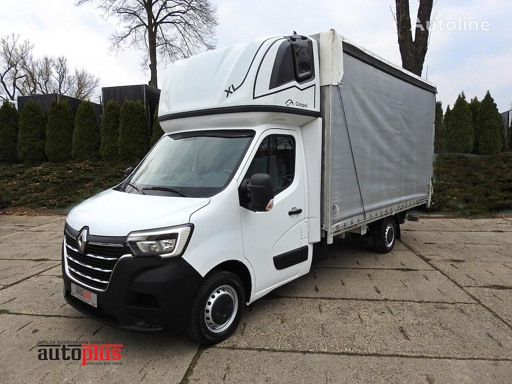 Renault MASTER PLANDEKA WINDA 9 PALET TEMPOMAT NAWIGACJA KLIMATYZACJA LE kamion s ceradom < 3.5t