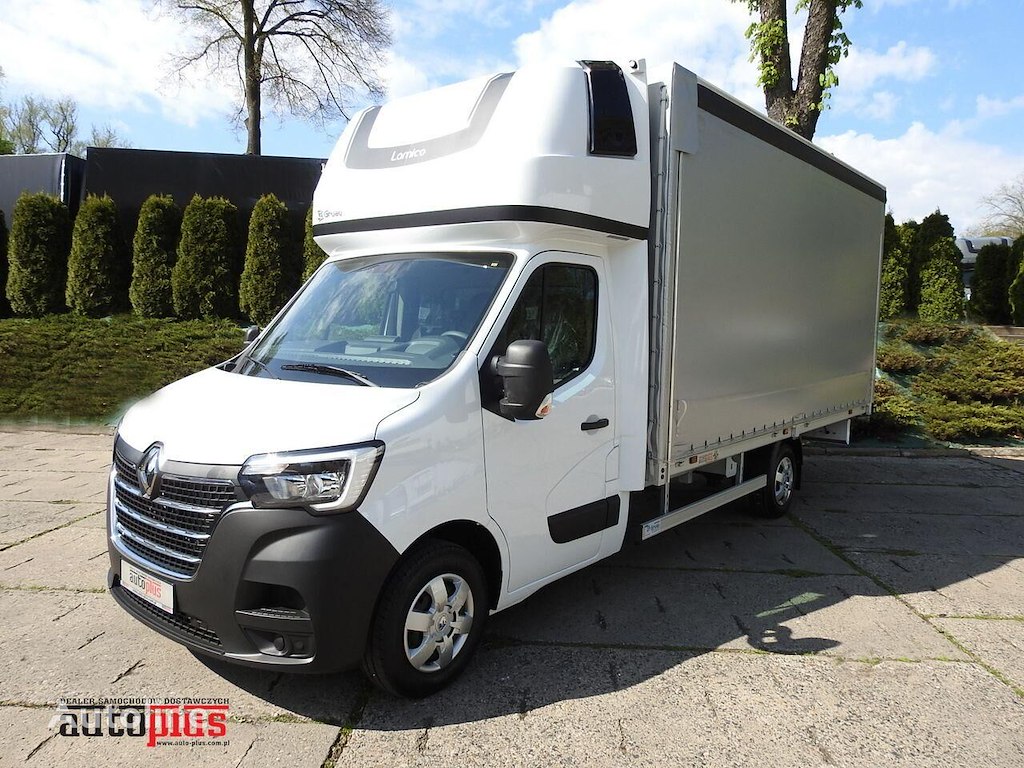 Novi Renault MASTER NOWY PLANDEKA 10 PALET WEBASTO KLIMATYZACJA TEMPOMAT LEDY kamion s ceradom < 3.5t