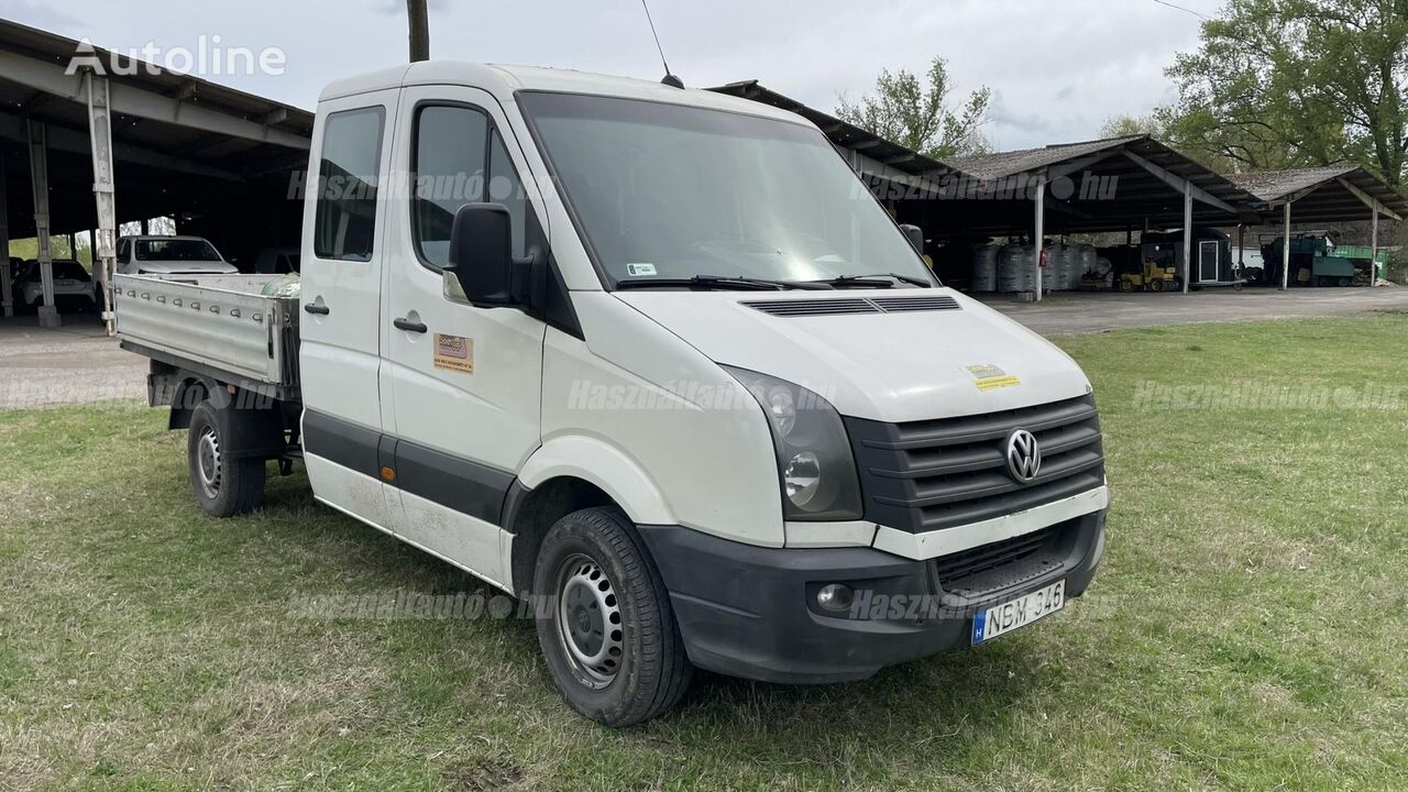 Volkswagen Crafter Doka flatbed kamion s ravnom platformom < 3.5t