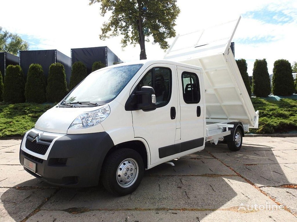 Citroen JUMPER WYWROTKA DOKA 7 MIEJSC 100KM [ 2613 ] kamion kiper < 3.5t