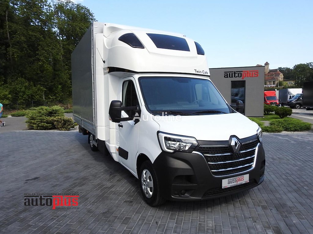 Novi Renault MASTER NOWY PLANDEKA 10 PALET WEBASTO TEMPOMAT KLIMATYZACJA LEDY kamion s ceradom < 3.5t