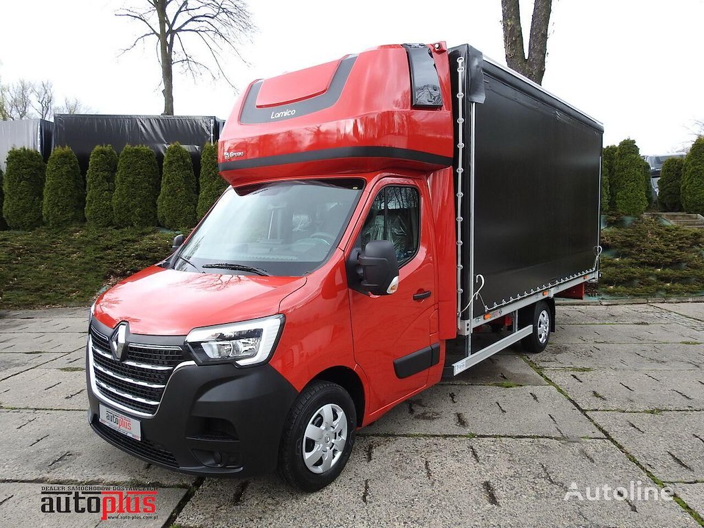 Novi Renault MASTER NOWY PLANDEKA 10 PALET WEBASTO KLIMATYZACJA TEMPOMAT LEDY kamion s ceradom < 3.5t