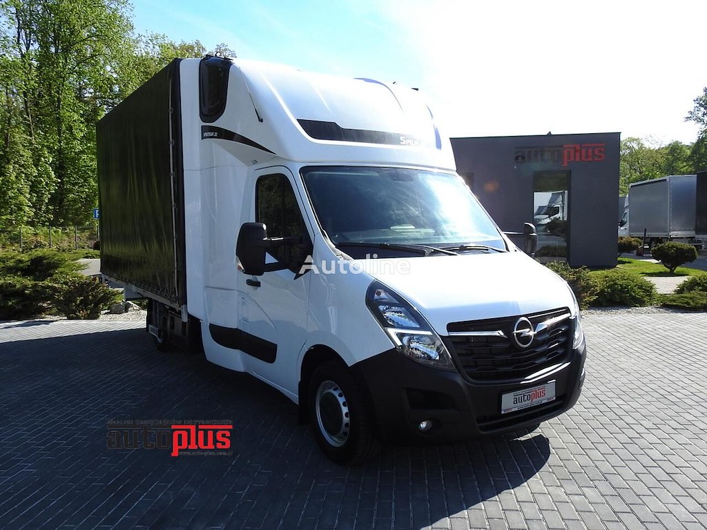 Opel MOVANO PLANDEKA 10 PALET WEBASTO TEMPOMAT KLIMATYZACJA LEDY PNEU kamion s ceradom