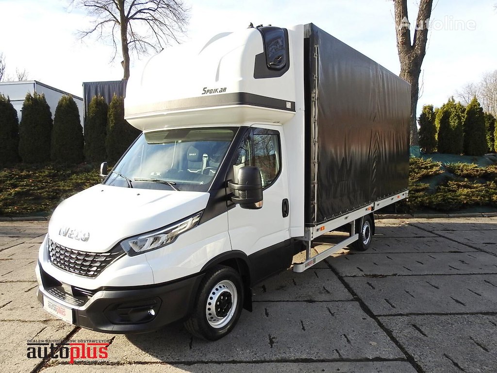 IVECO DAILY 35S18 PLANDEKA 10 PALET WEBASTO TEMPOMAT KLIMATYZACJA LEDY kamion s ceradom