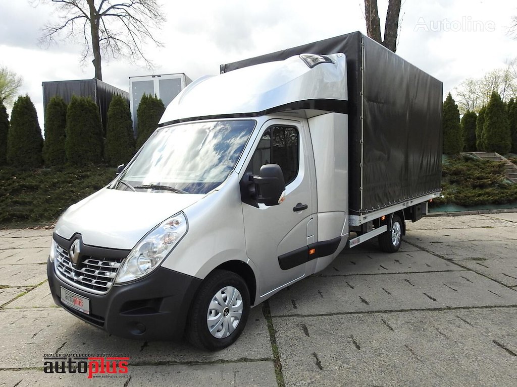 Renault MASTER PLANDEKA 8 PALET WEBASTO TEMPOMAT NAWIGACJA KLIMATYZACJA kamion s ceradom