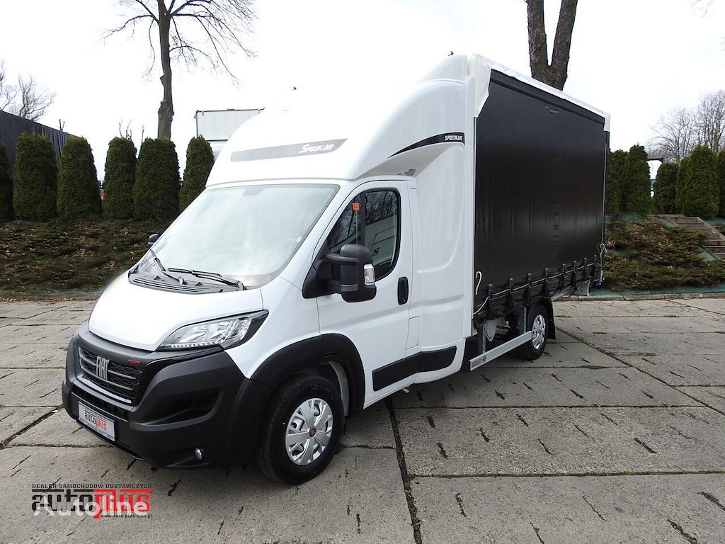 Novi FIAT DUCATO NOWY PLANDEKA 8 PALET WEBASTO KLIMATYZACJA TEMPOMAT ASO G kamion s ceradom