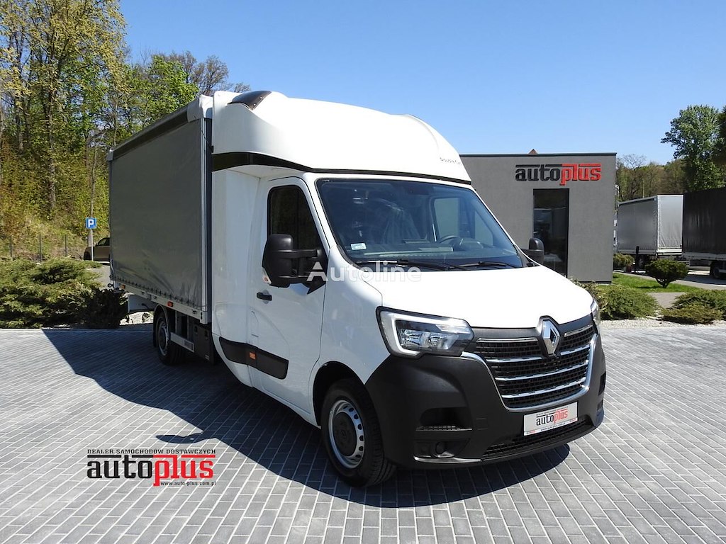 Renault MASTER PLANDEKA 8 PALET WEBASTO TEMPOMAT KLIMATYZACJA LEDY PNEUM kamion s ceradom