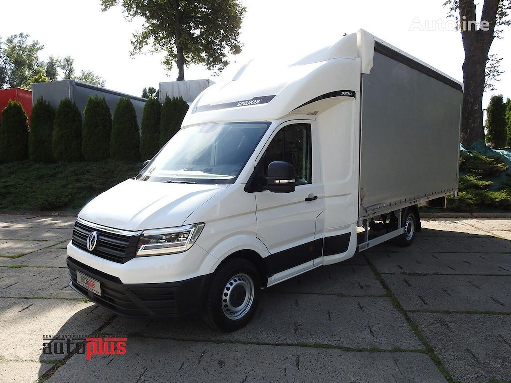 Volkswagen CRAFTER PLANDEKA 10 PALET WEBASTO TEMPOMAT KLIMATYZACJA LEDY 18 kamion s ceradom