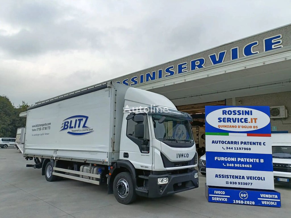 IVECO EUROCARGO 120E25P kamion s ceradom