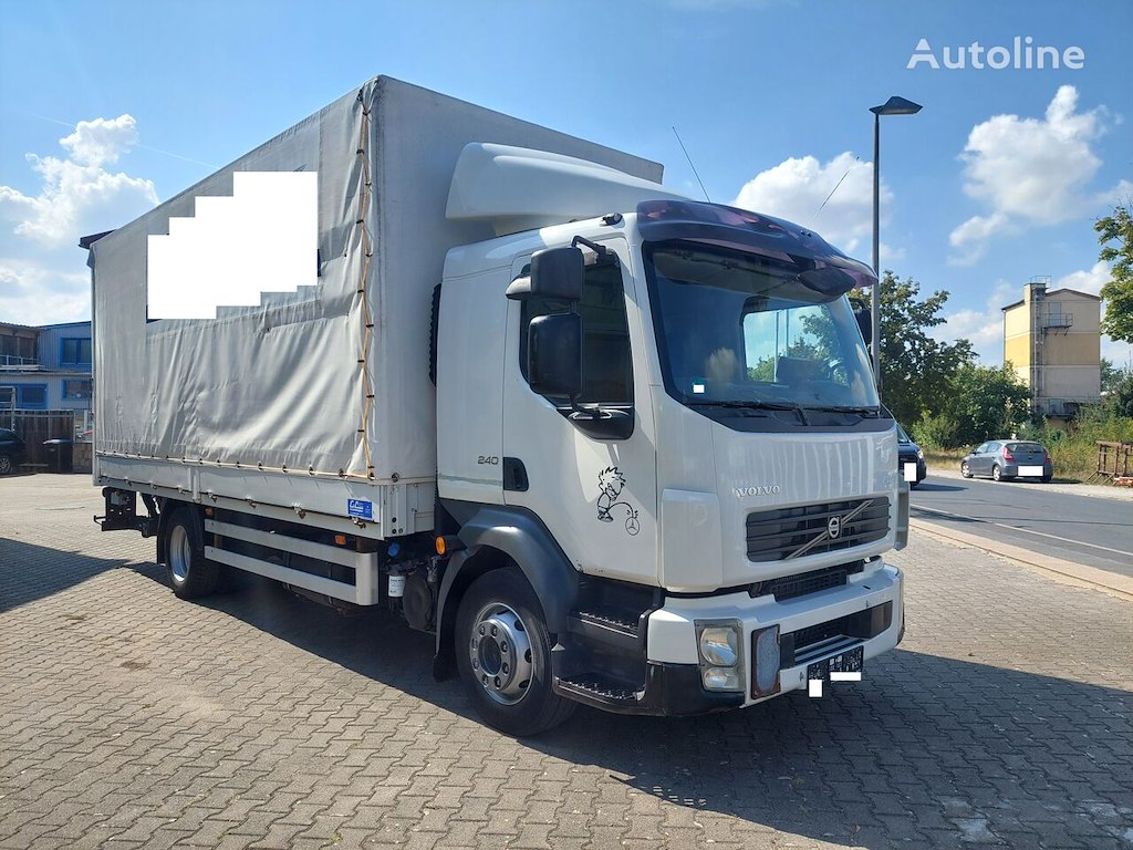 Volvo FL-240 Plane / Spriegel Euro 4 4x2 LBW AHK (42) kamion s ceradom