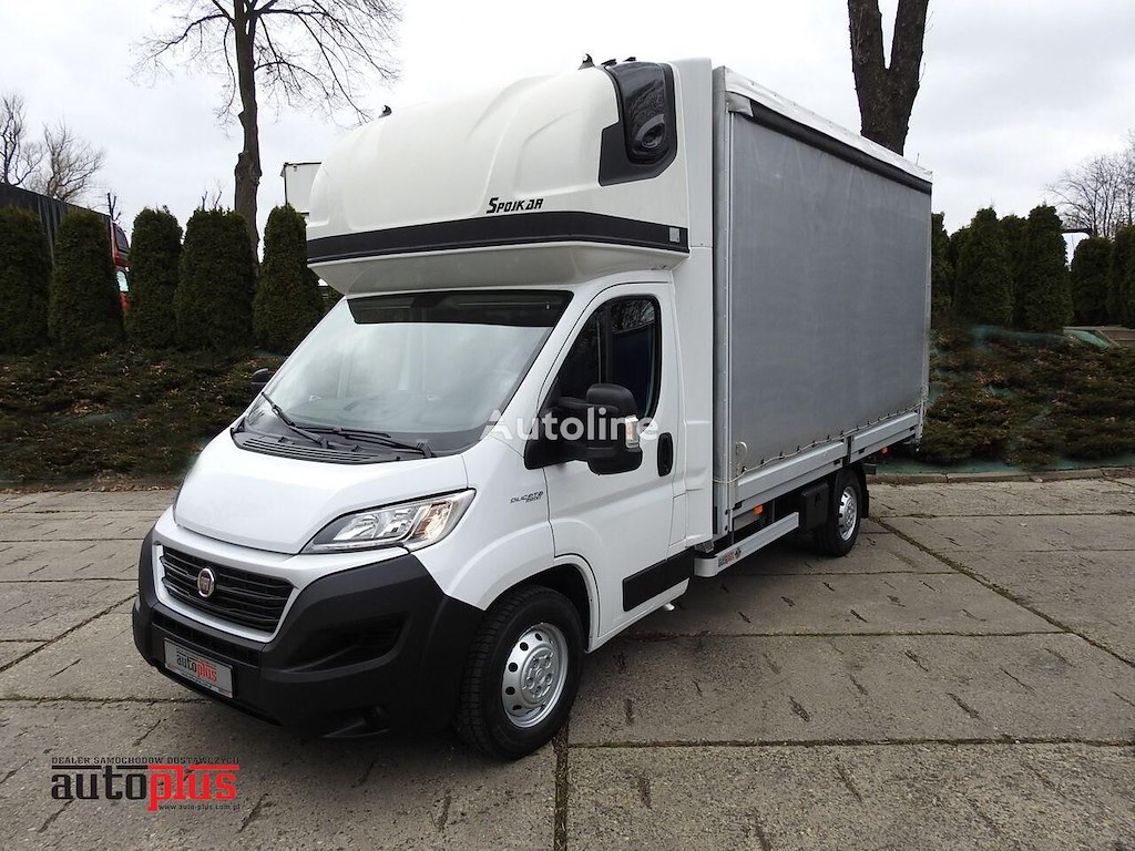 FIAT DUCATO PLANDEKA WINDA 8 PALET WEBASTO KLIMATYZACJA TEMPOMAT 150 kamion s ceradom