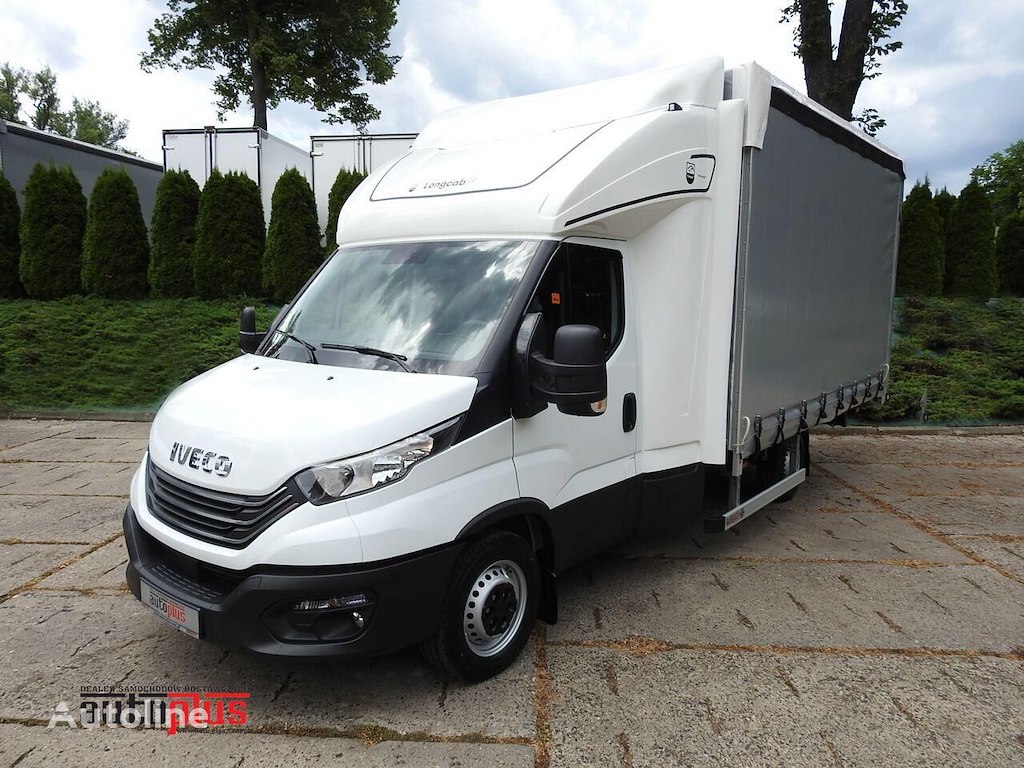 Novi IVECO DAILY 35S18 NOWY PLANDEKA WEBASTO KLIMATYZACJA TEMPOMAT ASO GWAR kamion s ceradom