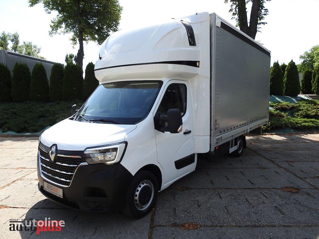 Renault MASTER PLANDEKA 12 PALET WEBASTO KLIMATYZACJA TEMPOMAT LEDY PNEU kamion s ceradom