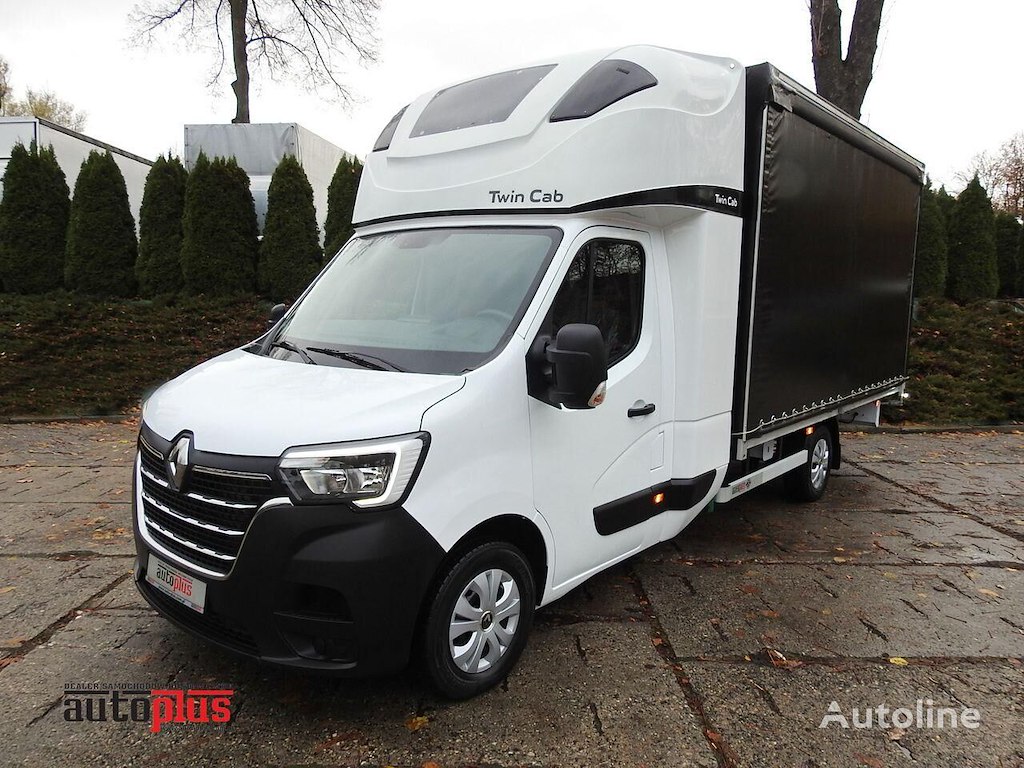 Renault MASTER PLANDEKA 8 PALET TEMPOMAT KLIMATYZACJA LEDY 165KM [ 1416 kamion s ceradom