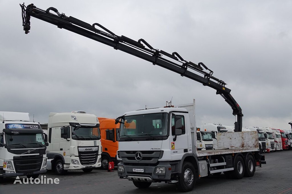 Mercedes-Benz ACTROS 2636 kamion platforma