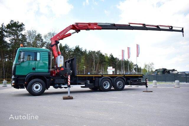 MAN TGA 26.360 6x2 FASSI F 420 XP Crane Kran kamion platforma