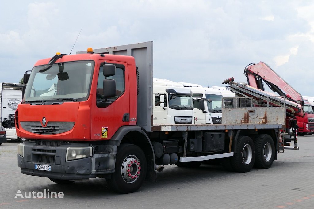 Renault KERAX LANDER 370 DXI kamion platforma