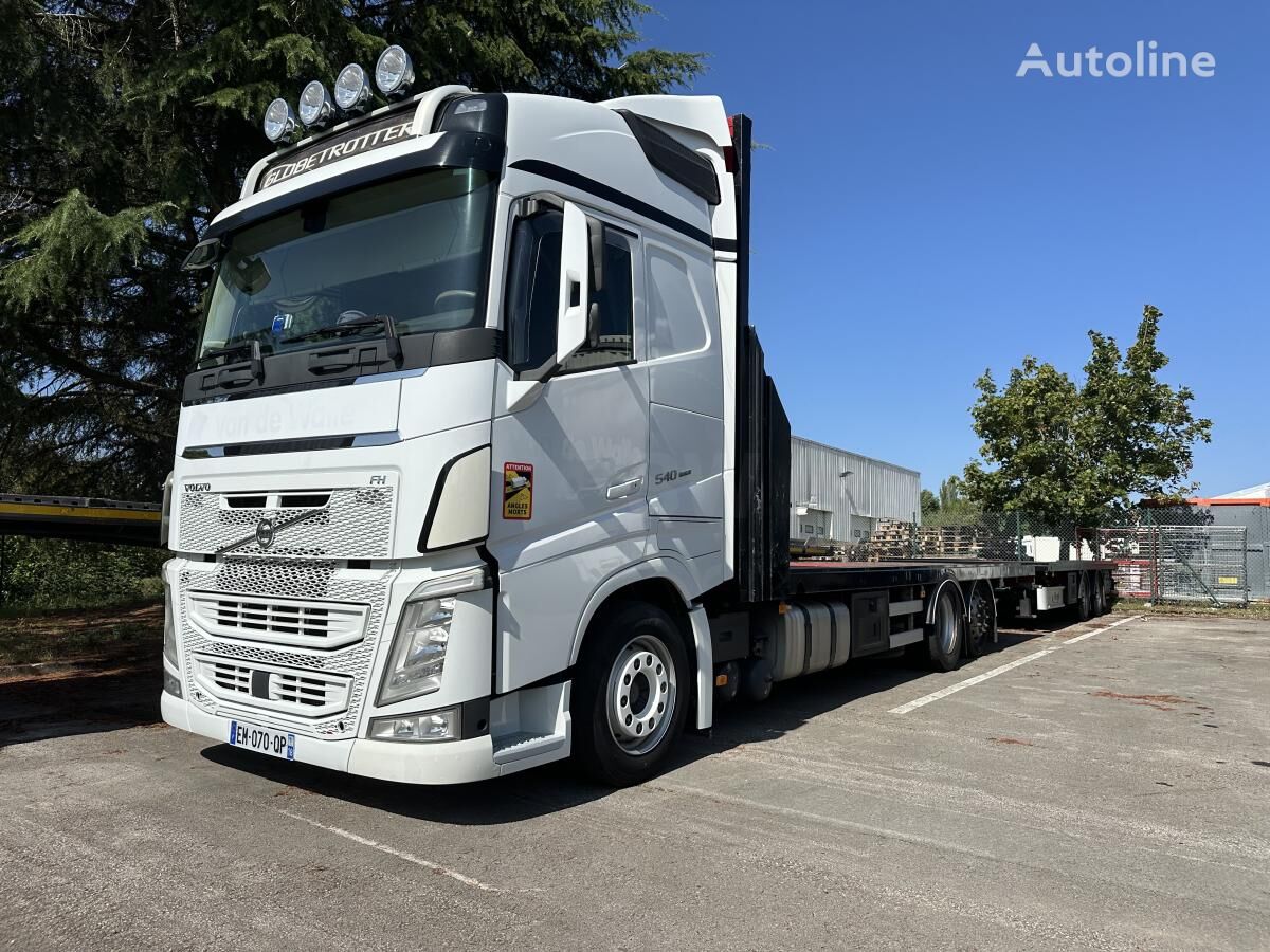 Volvo FH kamion platforma + prikolica platforma