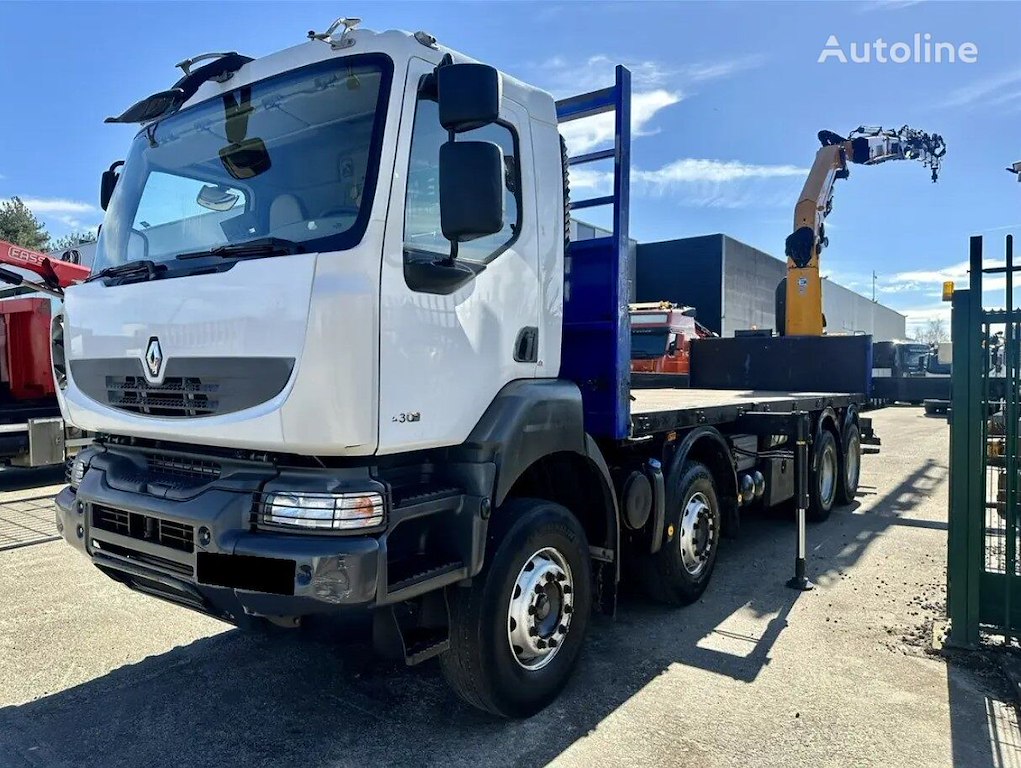 Renault Kerax 430 DXI kamion platforma