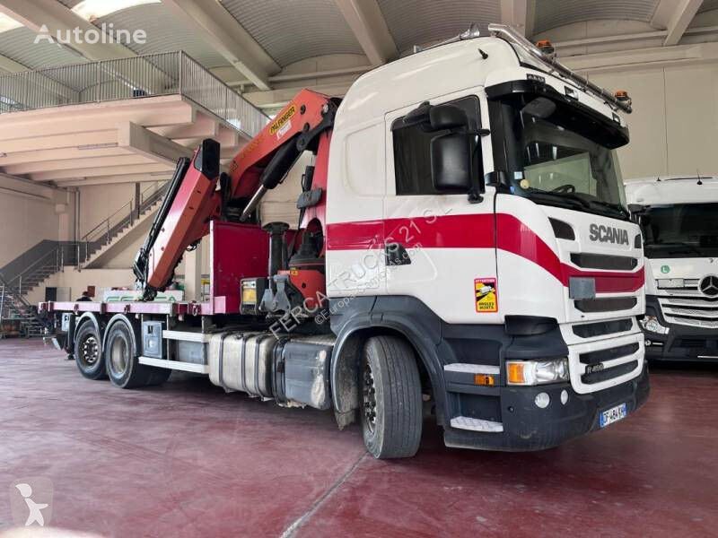 Scania R490 kamion platforma