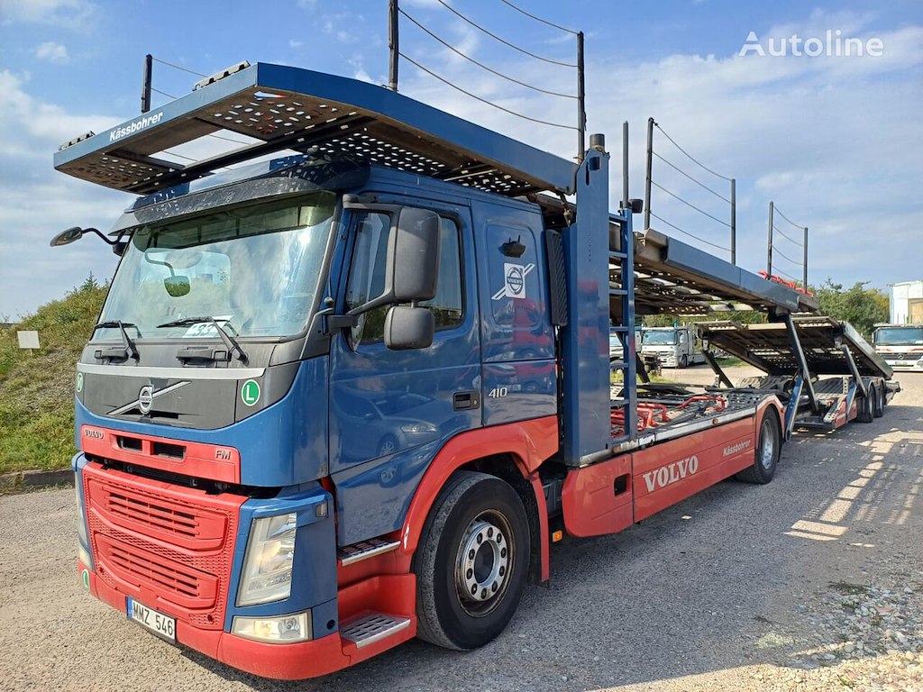 Volvo + Kassbohrer 2014 autotransporter + prikolica autotransportera