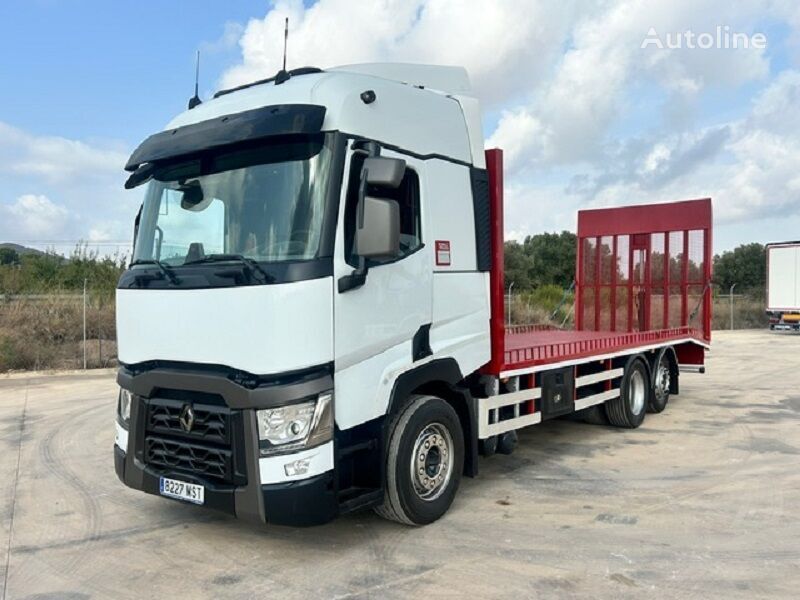 Renault T430.26 CARROCERIA Y RAMPA HIDRAULICA autotransporter