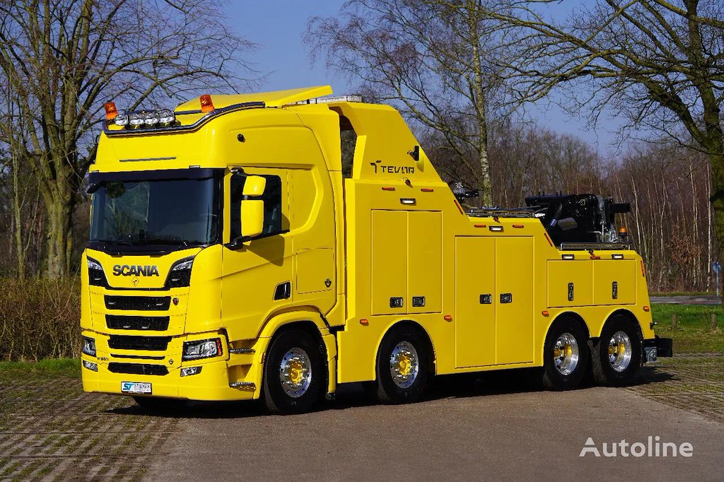 Novi Scania R660 V8 8x4 TEVOR AWU Bergefahrzeug Abschleppwagen Wrecker Tow T šlep auto