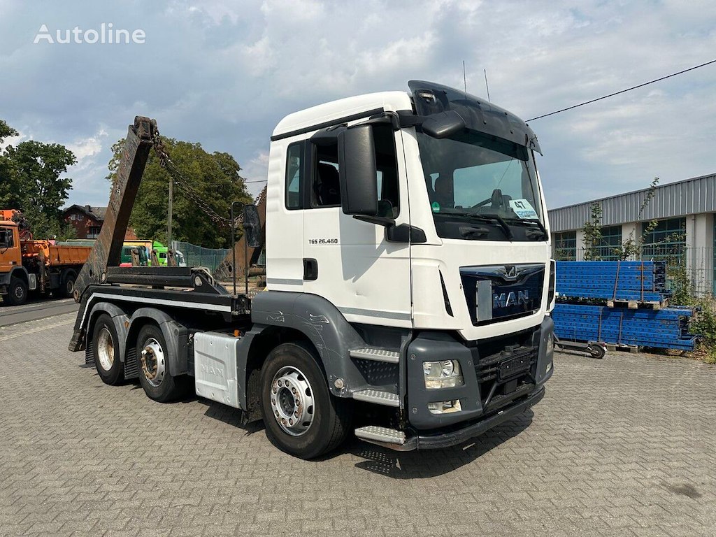 MAN TGS 26.460 6x2-4 / Multilift + Funk kamion autopodizač kontejnera