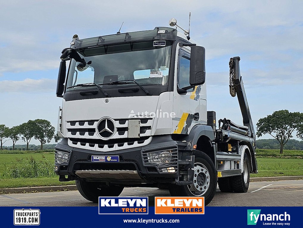 Mercedes-Benz AROCS 1834 meiller ak12t 198tkm kamion autopodizač kontejnera