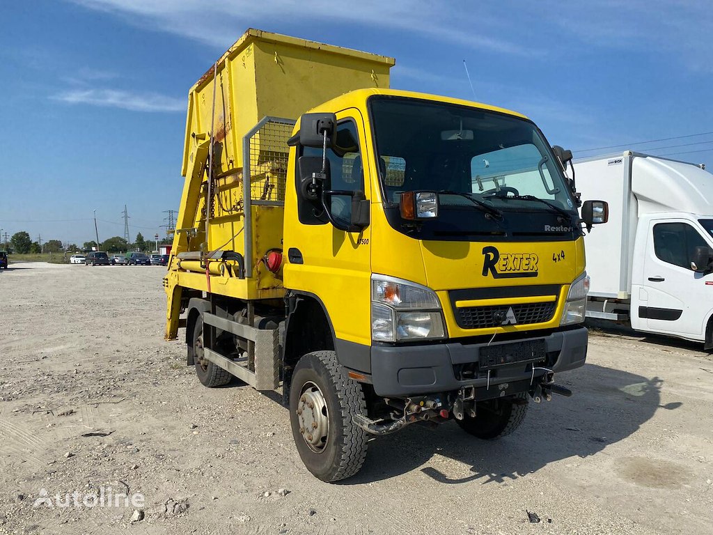 Mitsubishi Canter Pfau 4x4 - Skip loader vozilo za prevoz kontejnera