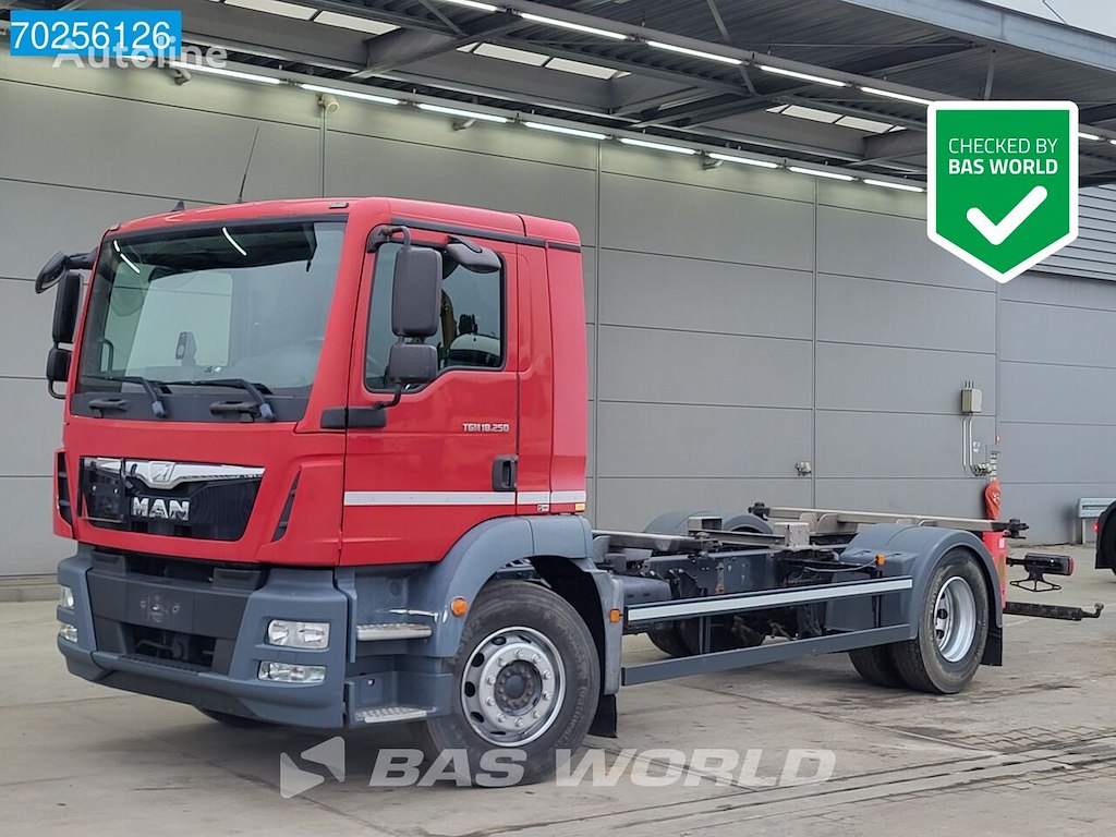 MAN TGM 18.250 4X2 ADR German Truck PTO Automatic Euro 6 vozilo za prevoz kontejnera