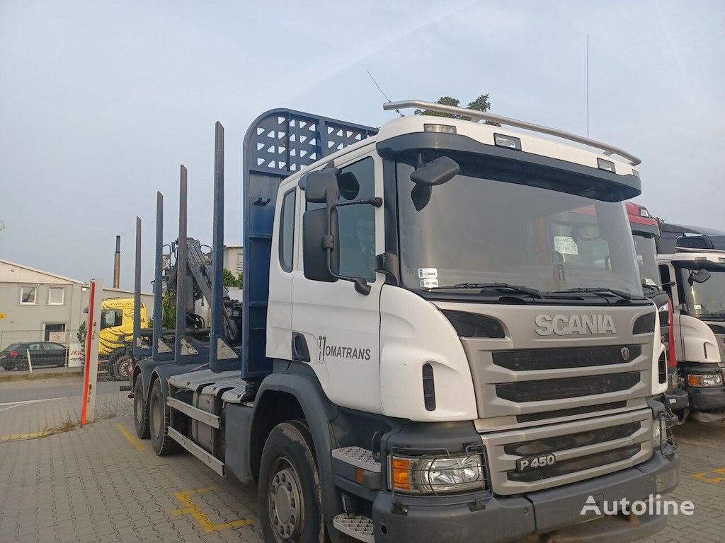 Scania P450 kamion za prevoz drva