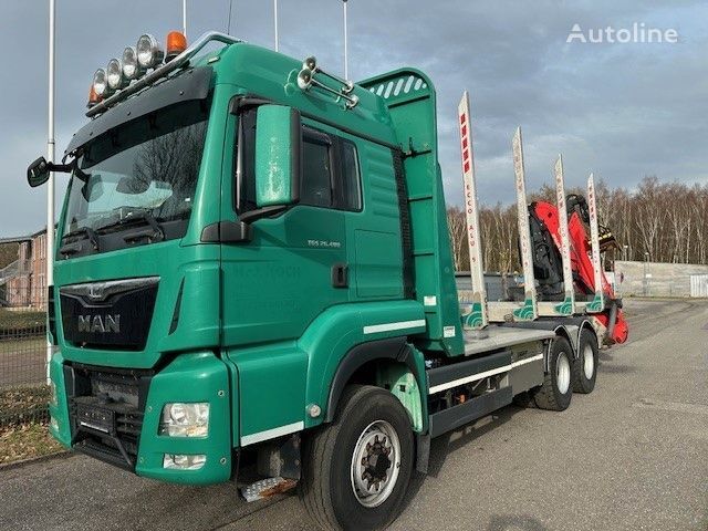 MAN TGX 26.480 kamion za prevoz drva